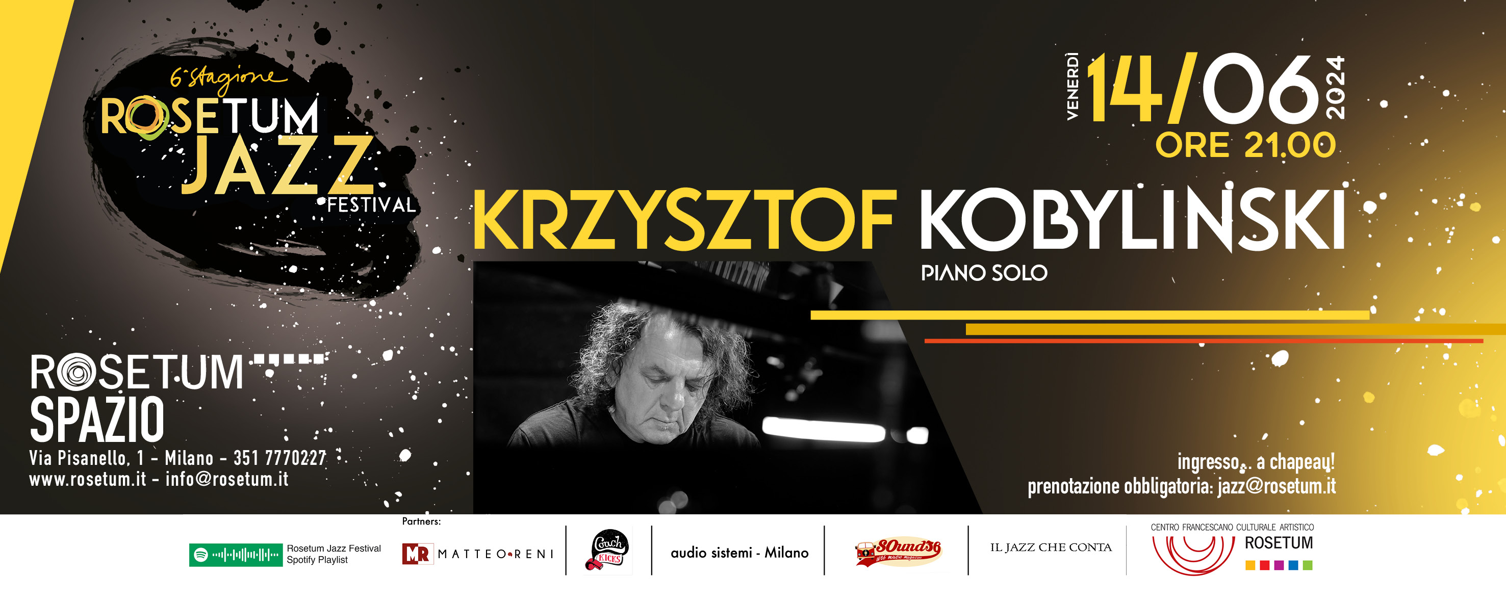 Krzysztof Kobylinski piano solo – Rosetum